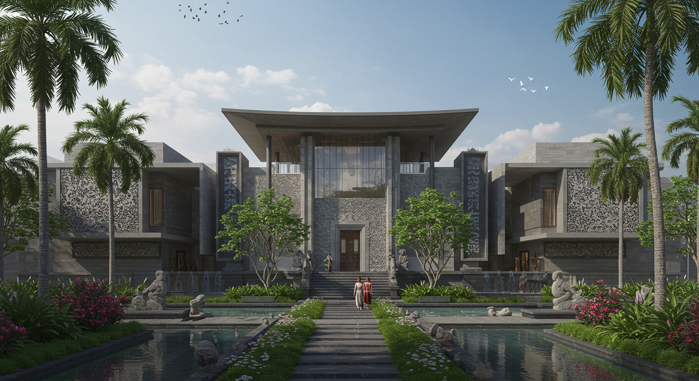 Exterior Design Services for Institutional Buildings in Bali